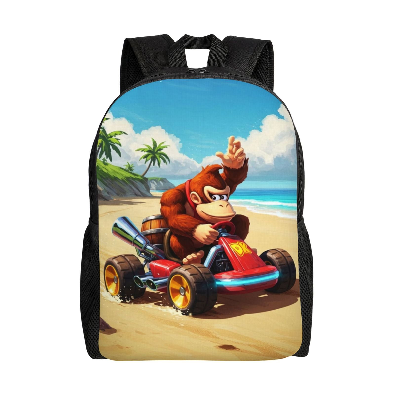 Donkey Kong Backpack, Cartoon Anime Laptop Backpack Travel Backpacks ...