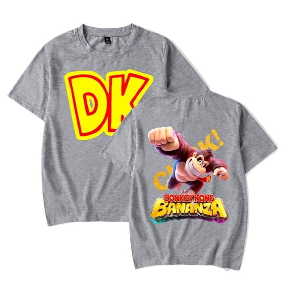 Donkey Kong Bananza Merch Hot Games T-shirt Unisex Fashion Round Neck ...