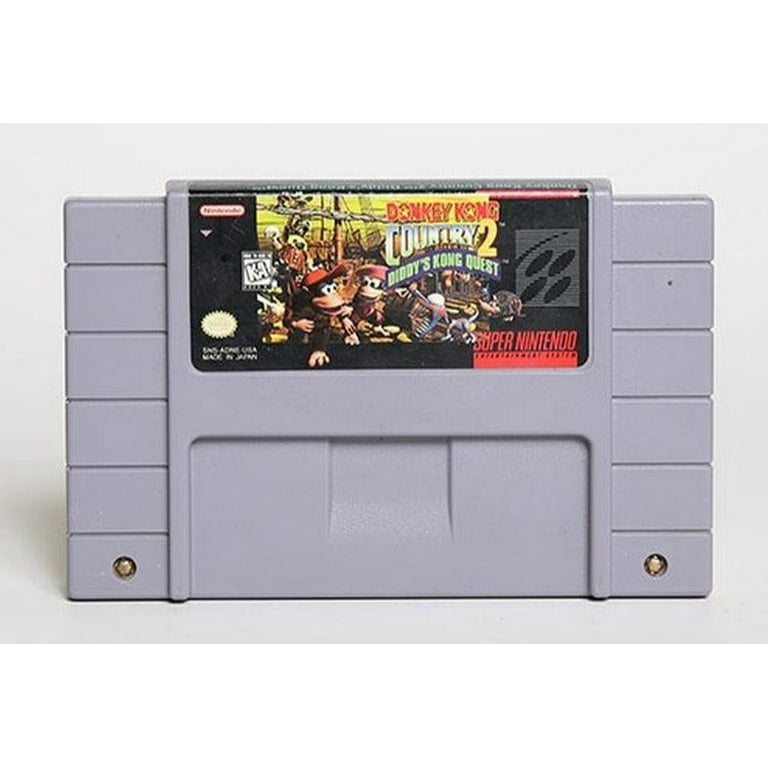 Donkey Kong Country 2 Diddy s Kong Quest Super Nintendo Walmart