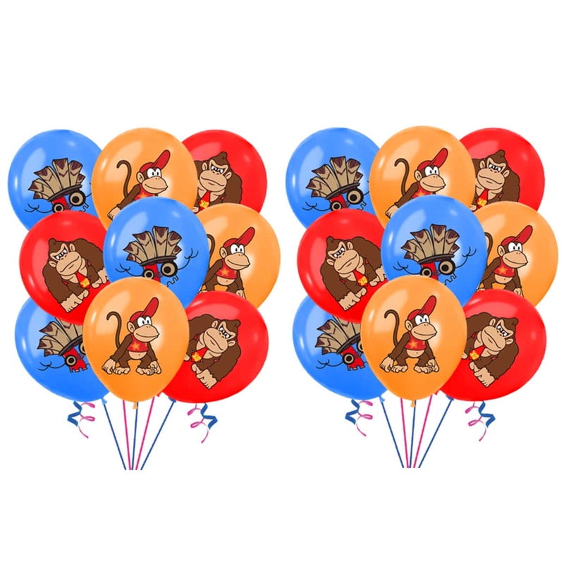 Donkey Kong Country Balloons Party Supplies Birthday Favors Decorations ...