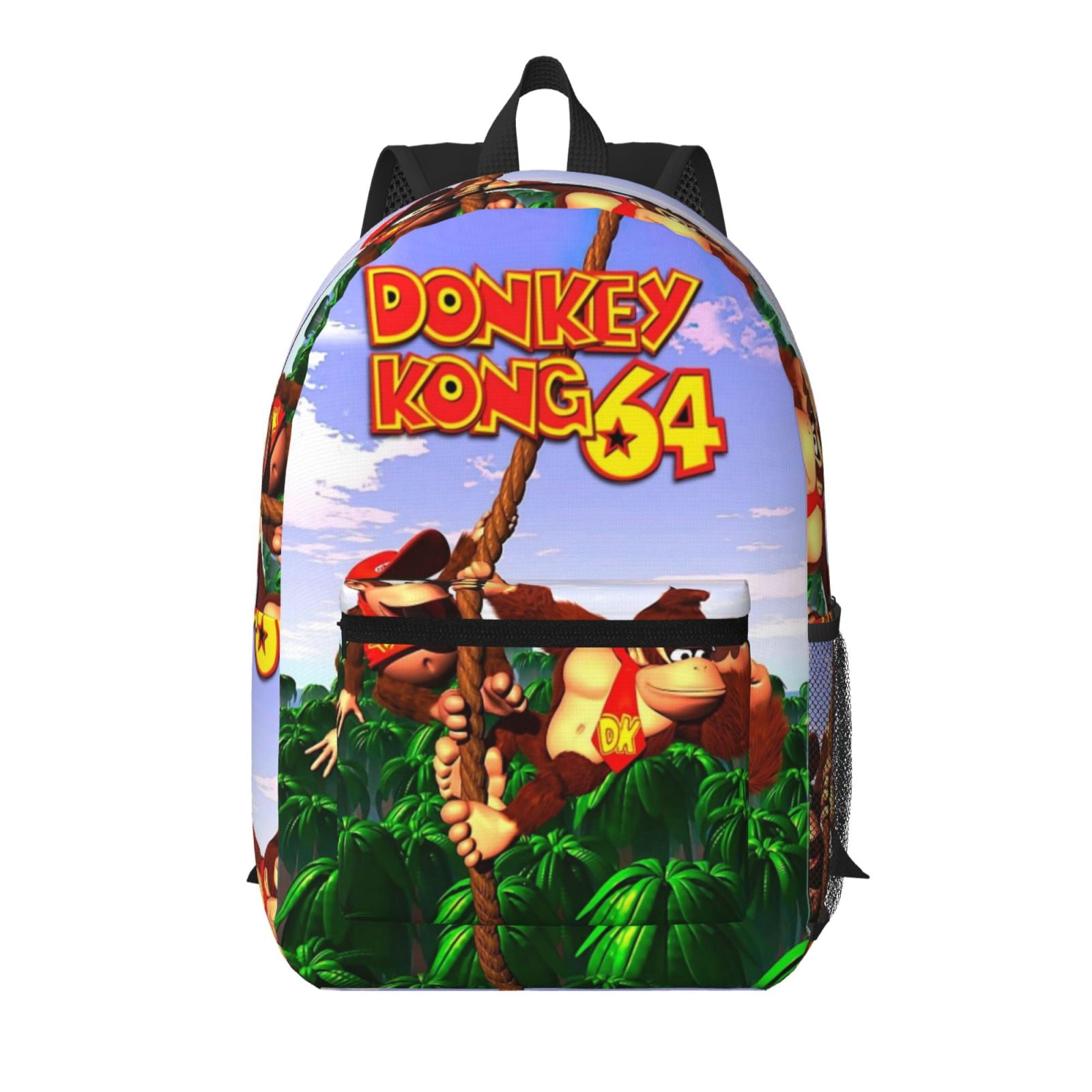 Donkey Kong Travel Laptop Backpack, Work College Hiking Waterproof ...
