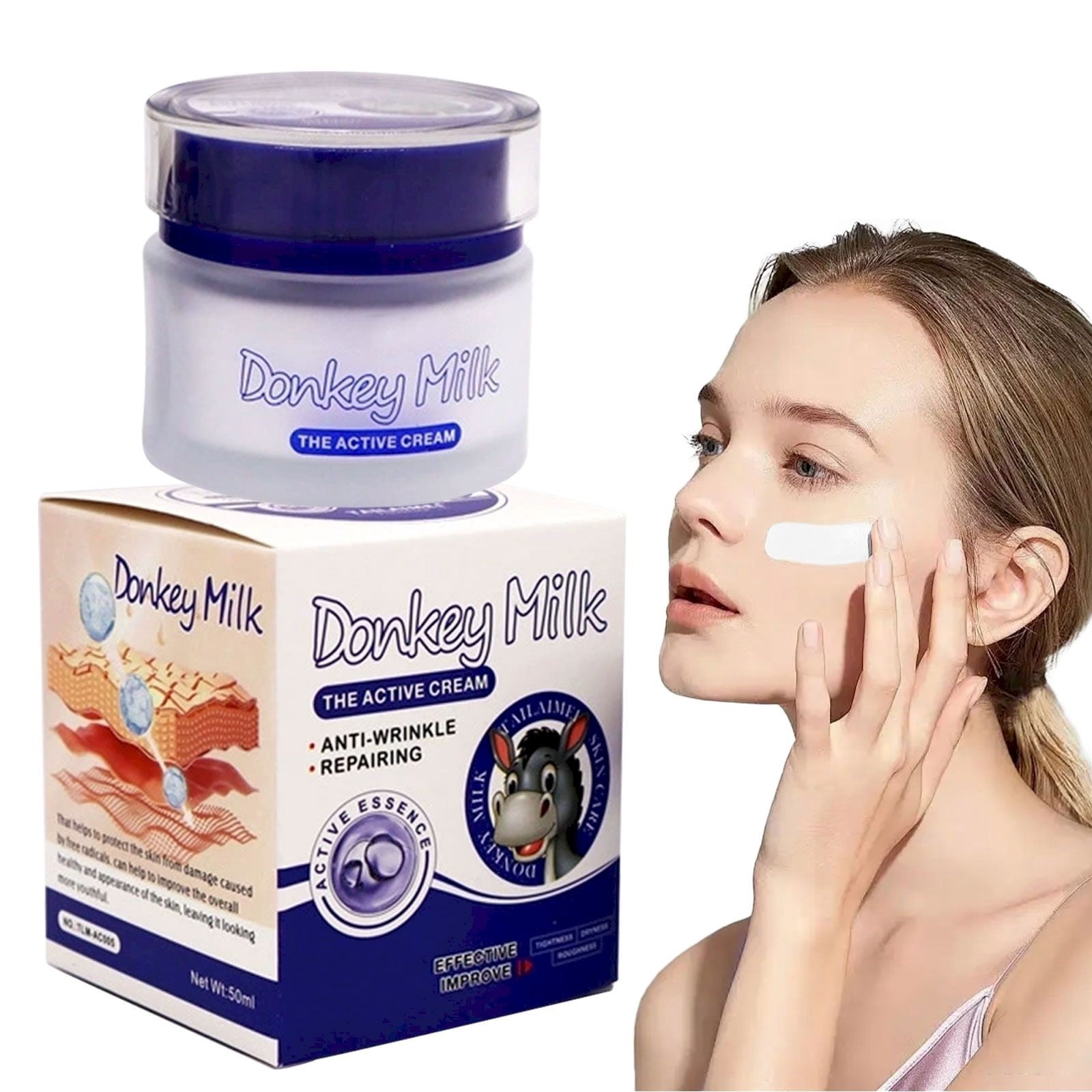 Olivolio Donkey Milk Hydrating Face Cream – TYEX