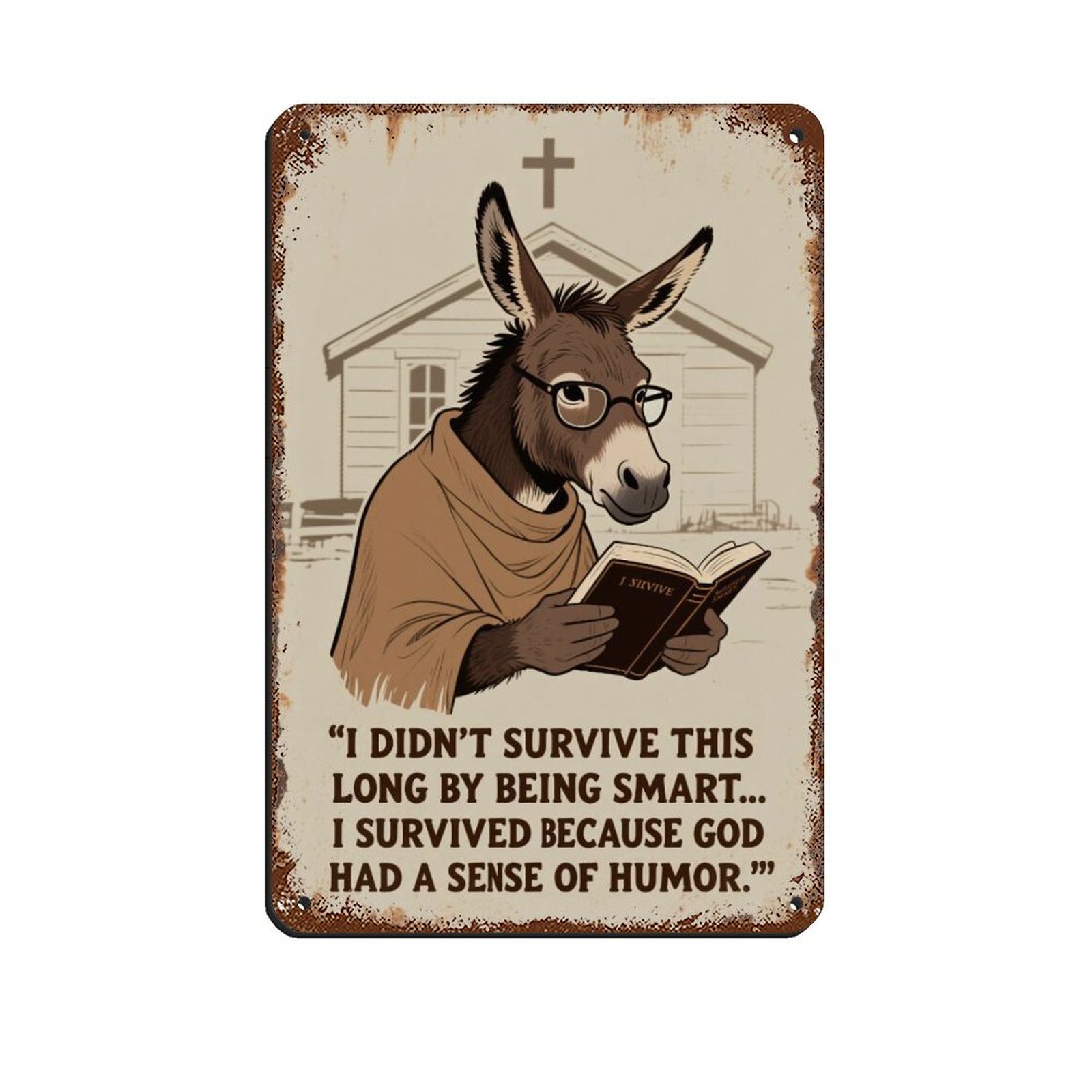 Donkey Motivational QuotesI Have Lived This Long Not Because I Am Smart ...
