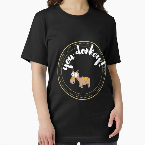 Donkey Sauce Wordplay Humor Cute Farm Style Fun Graphic Artwork Unisex ...