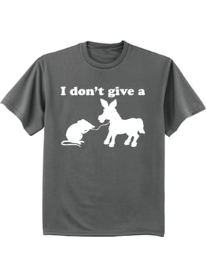 I Don T Give A Rats Donkey Shirt