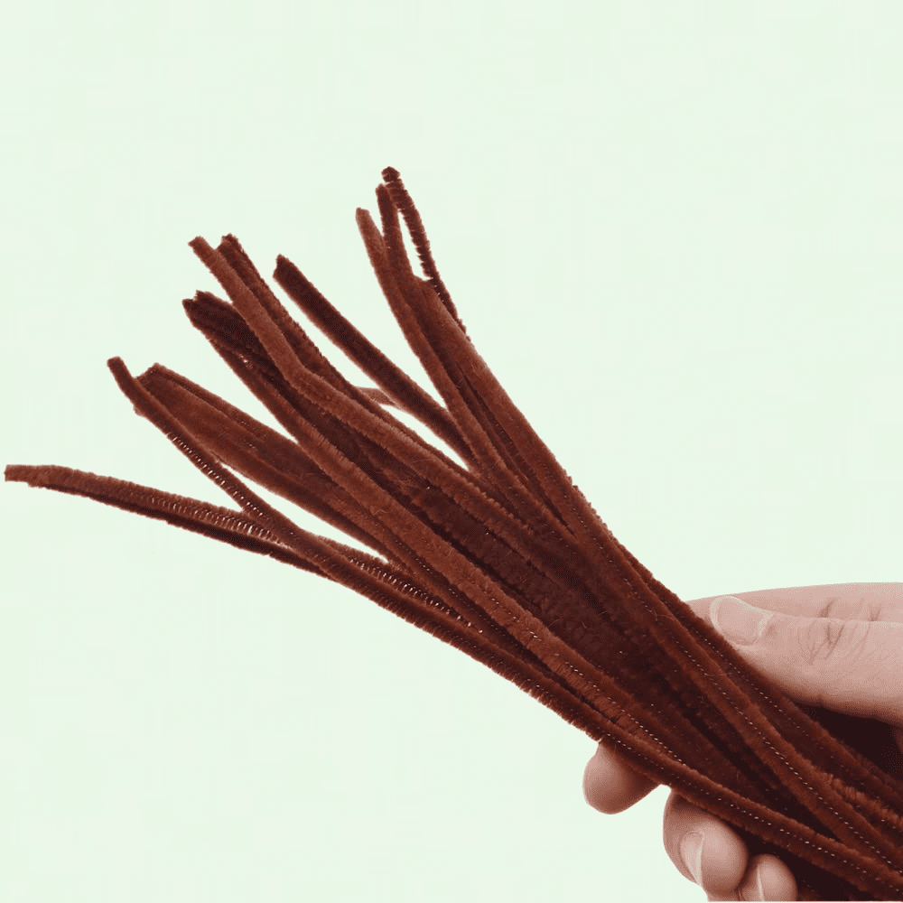 Donn 70PCs Pipe Cleaners, 6mm Fluffy Chenille Stems for Crafts, DIY ...