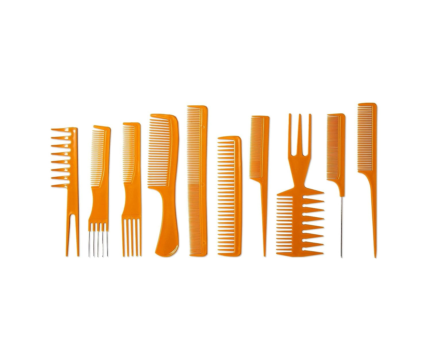 Donna Collection Compact Styling Combs, Detangling, Tan - Walmart.com