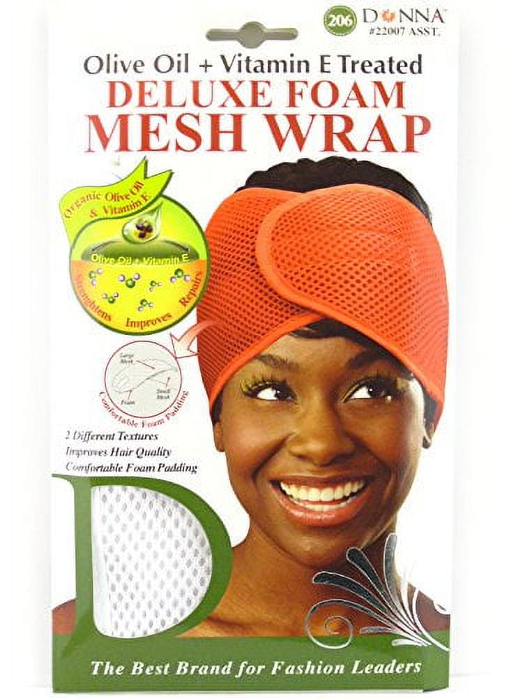 Donna Deluxe Foam Mesh Wrap, Olive Oil + Vitamin E Treated - #22007 ...