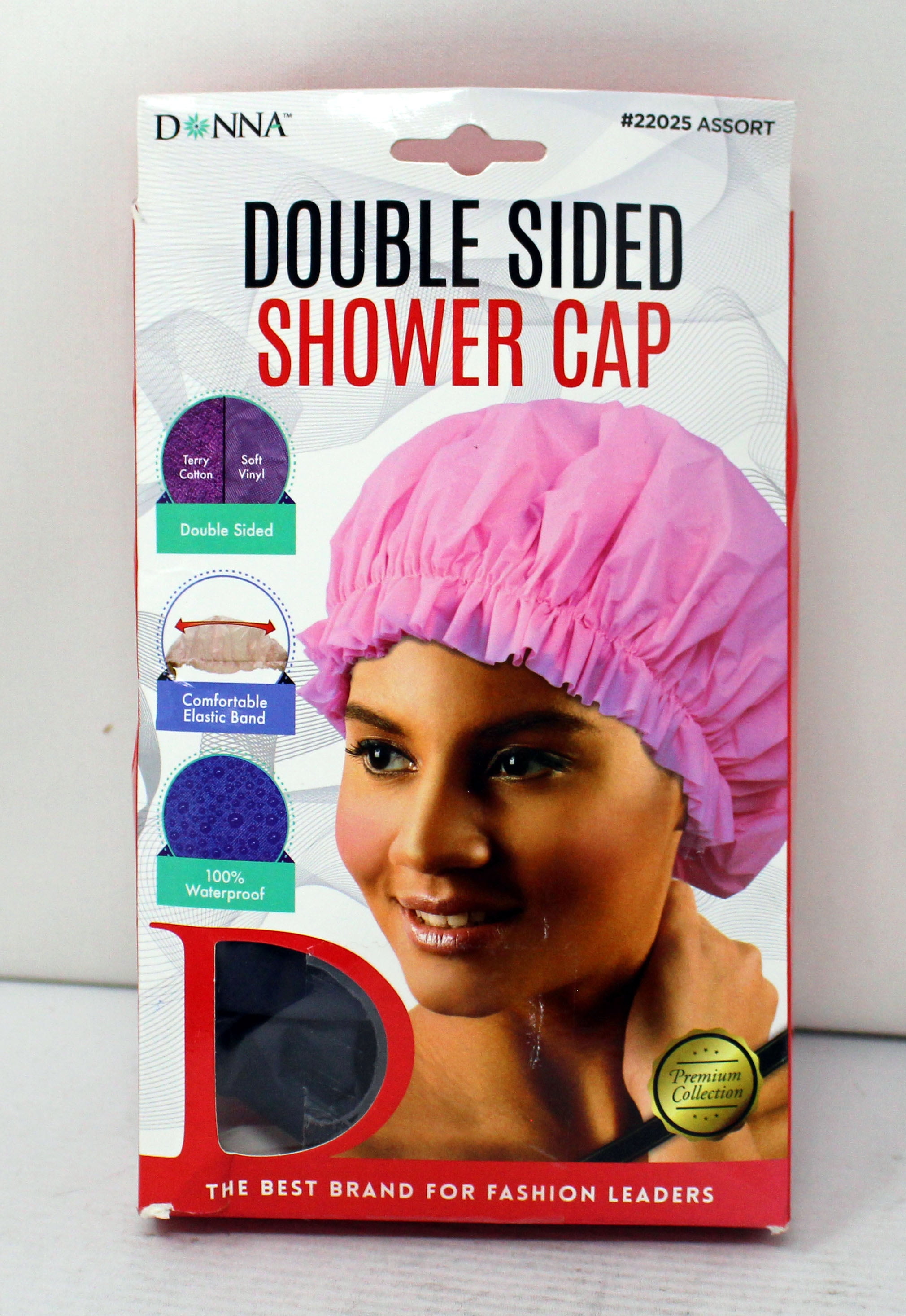 Donna Double Sided Shower Cap, 1 Ea - Walmart.com