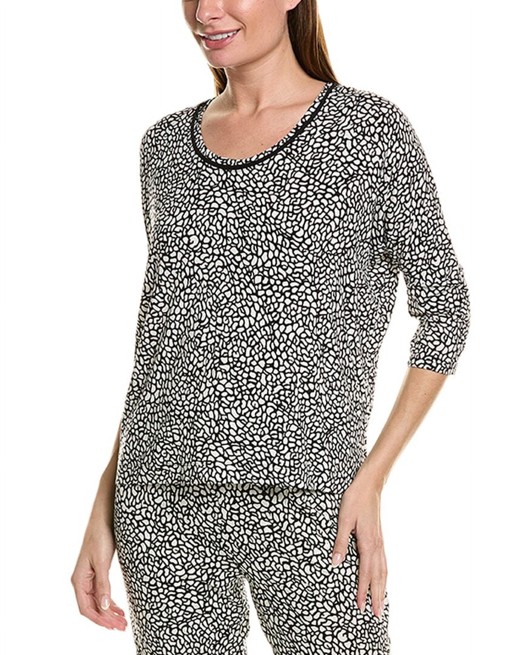 Donna Karan womens Sleep Top, s, Black - Walmart.com