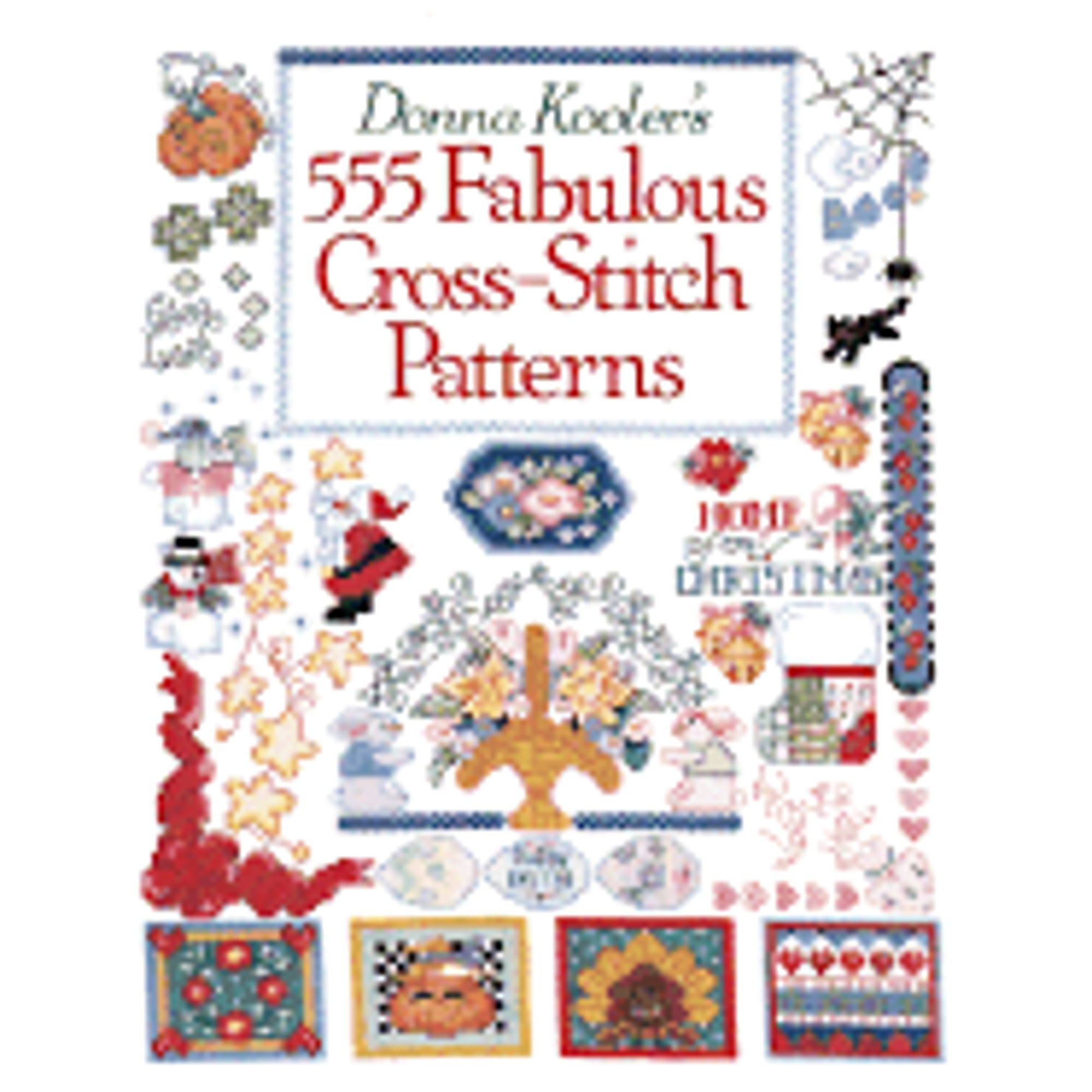 Pre-Owned Donna Kooler's 555 Fabulous Cross-Stitch Patterns (Paperback ...