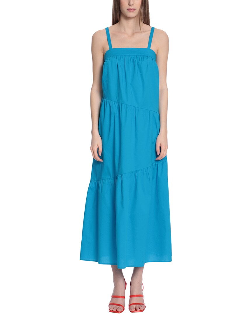 Donna Morgan womens Midi Dress, 2, Blue - Walmart.com