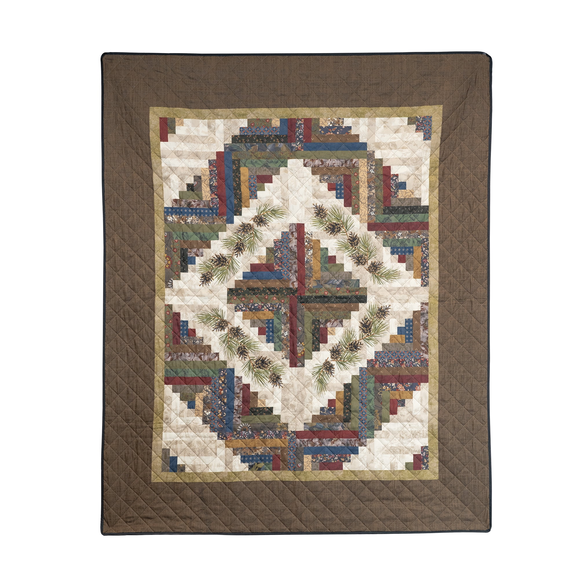 Donna Sharp Whitley Rustic UCC Decorative Throw - Walmart.com