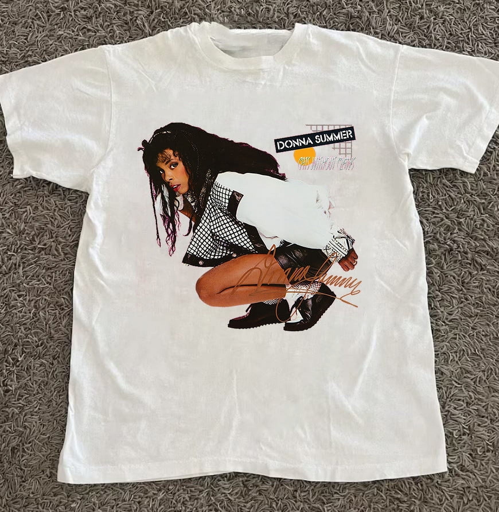 Donna Summer signature Cats Without Claws Album Unisex T-Shirt All Size ...