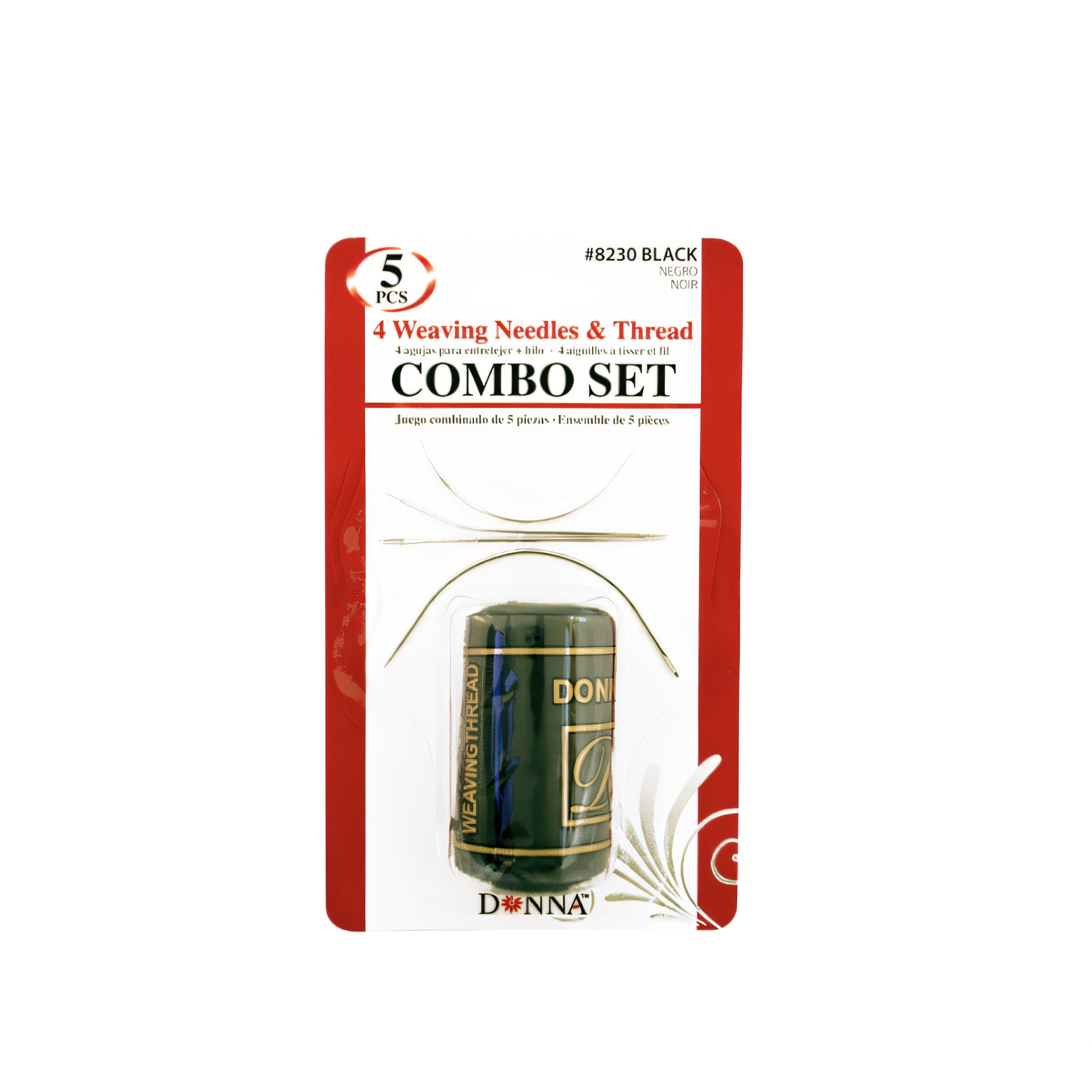 Donna Weaving Thread with 4 Needles Combo Set - Walmart.com