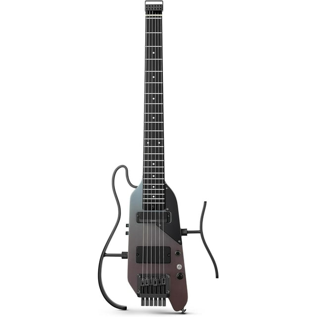 Donner HUSH X PRO Electric Guitar Kit - Smart Travel Guitar with Dozens ...