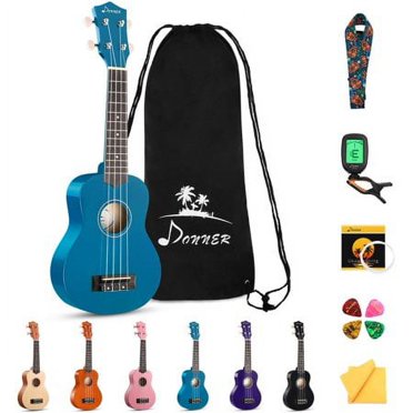 Best Choice Products 21in Acoustic Basswood Ukulele Starter Kit w/ Gig ...