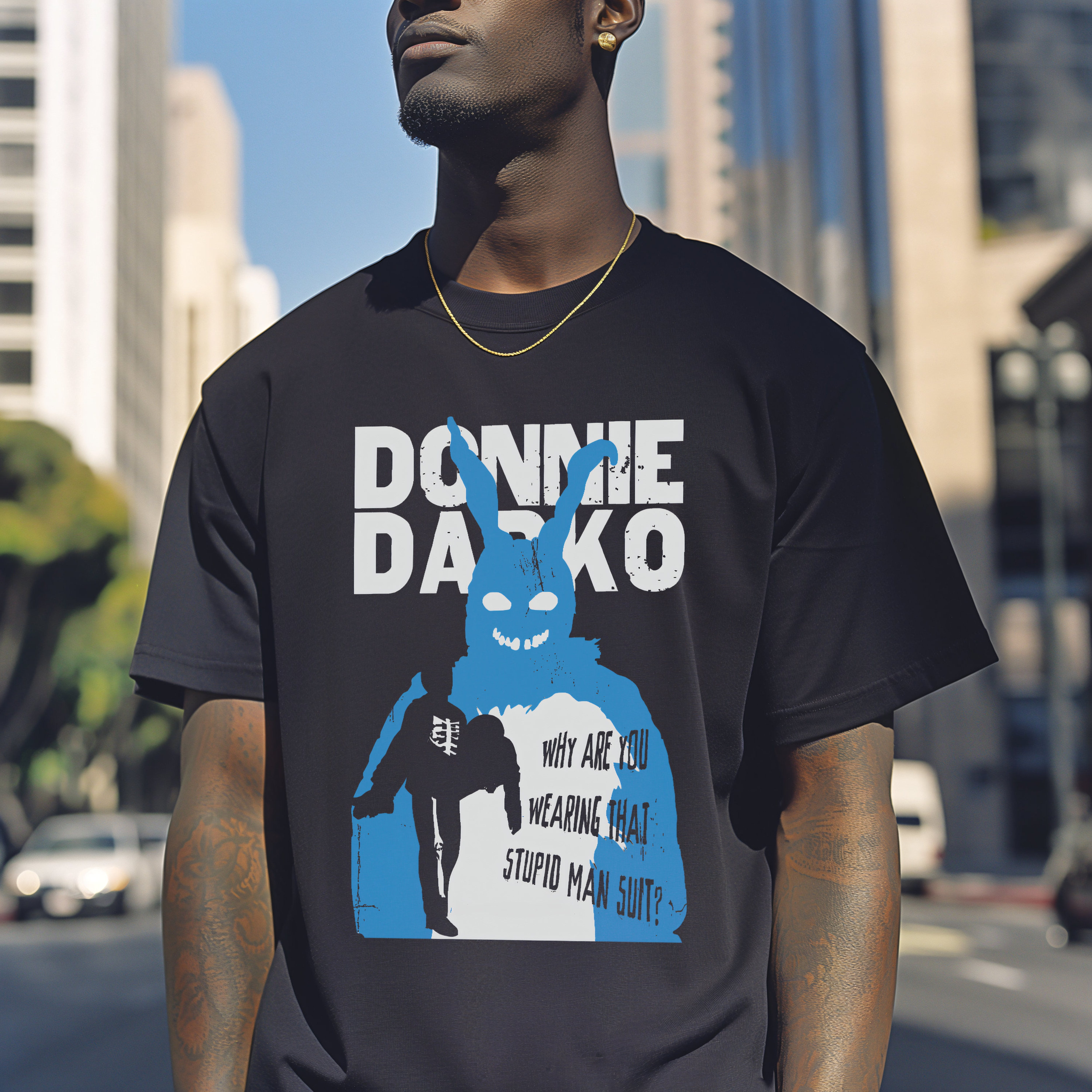 Donnie Darko TShirt - Featuring Frank the Rabbit, Movie Quote - Jake ...