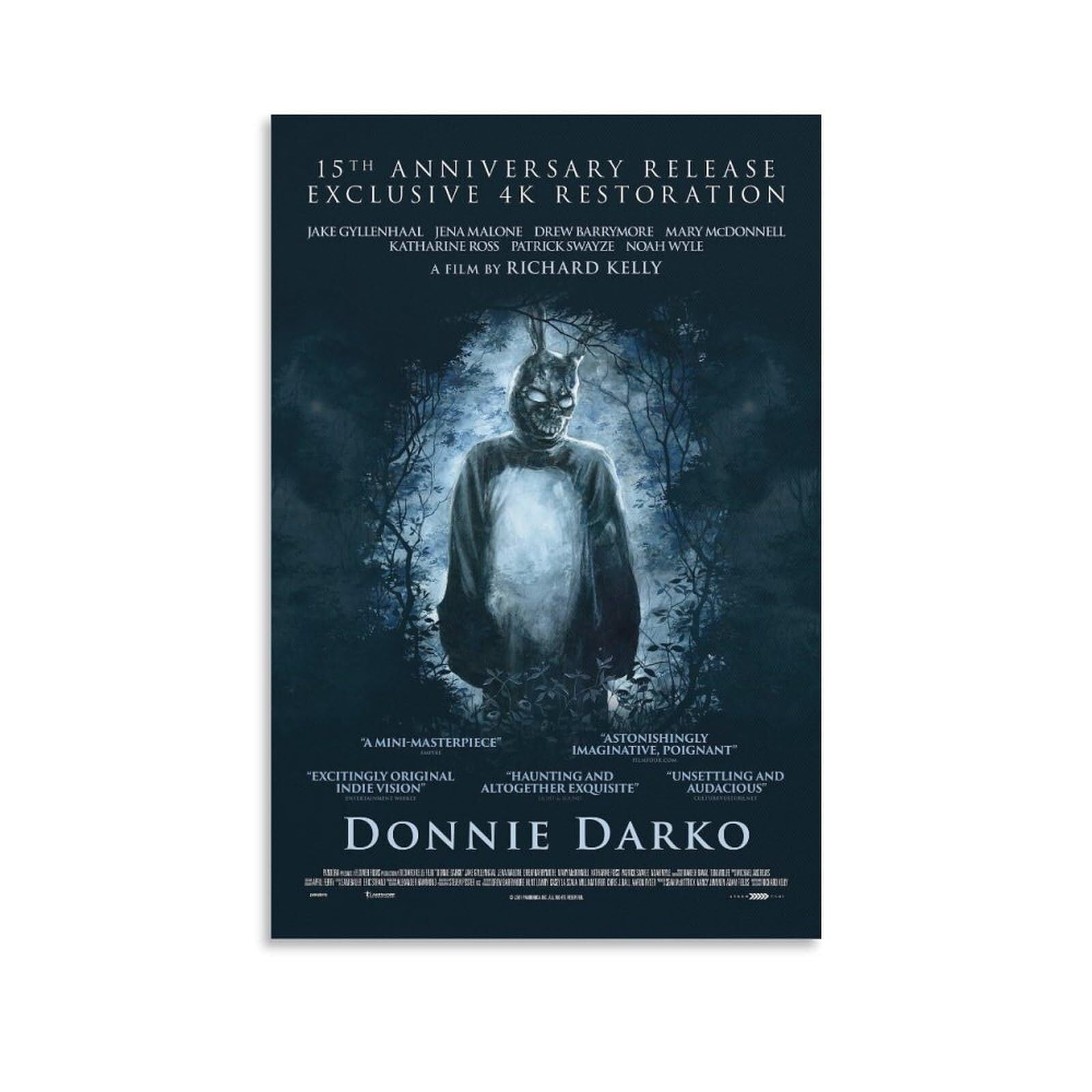 Donnie Darko Vintage Horror Movie Posters Canvas Art And Wall Art ...