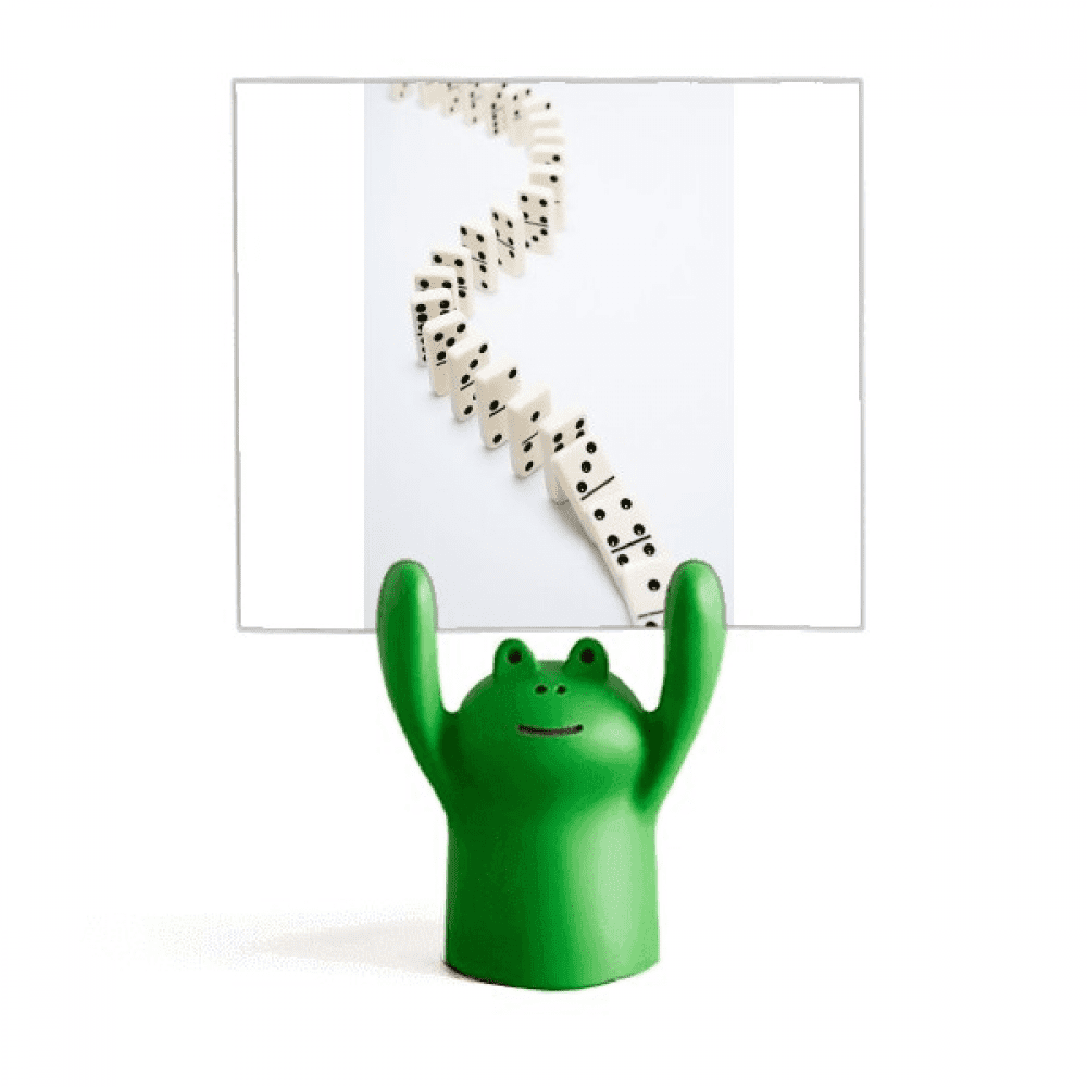 Dono Pai Gow Photo Gambling Memo Holder Cartoon Animal Frog Stand ...