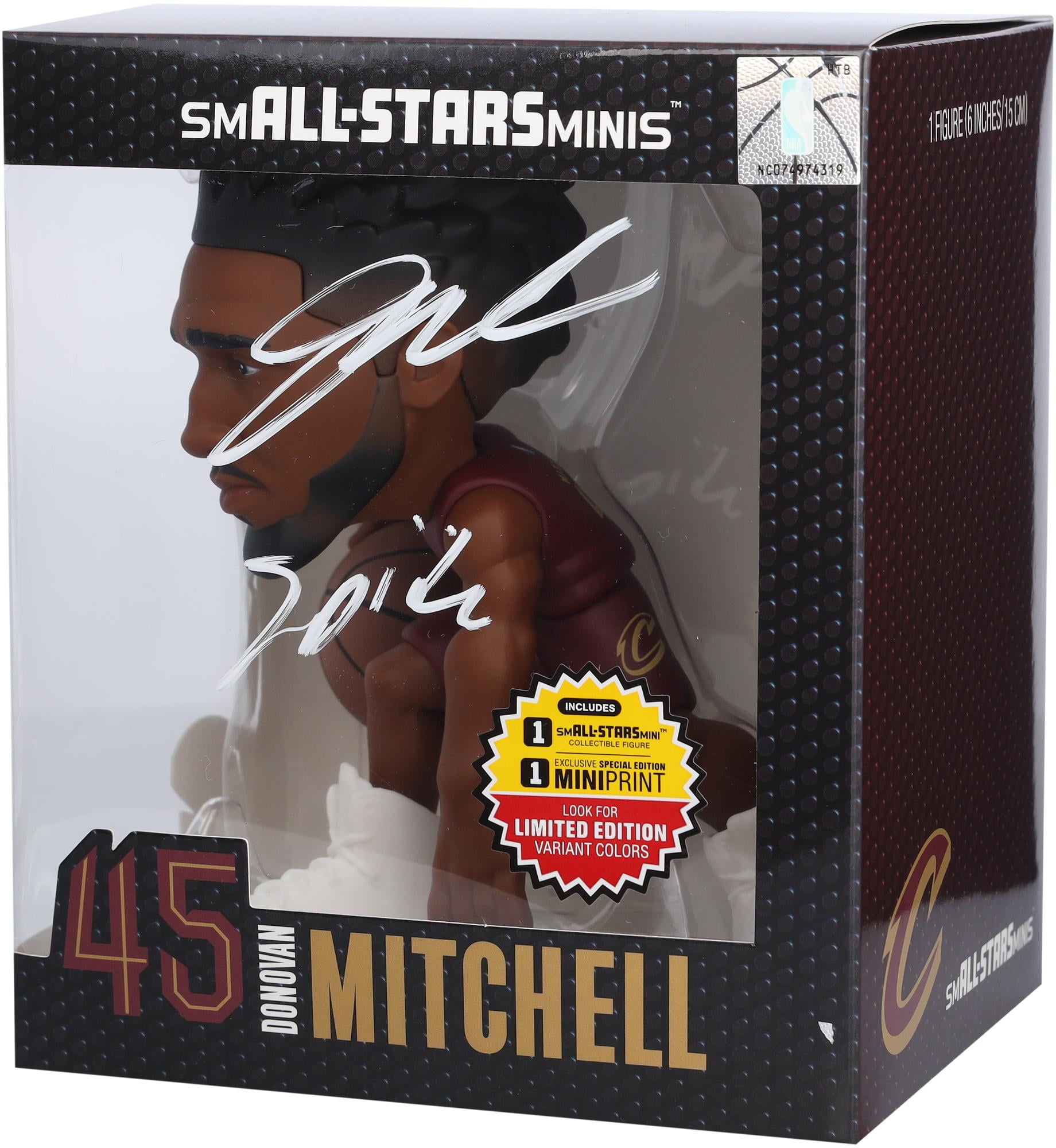 Donovan Mitchell Cleveland Cavaliers Autographed smALL-STARS Minis 6 ...