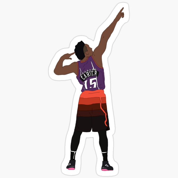 Donovan Mitchell Vinsanity Celebration Sticker Phone Decal Water Bottle ...