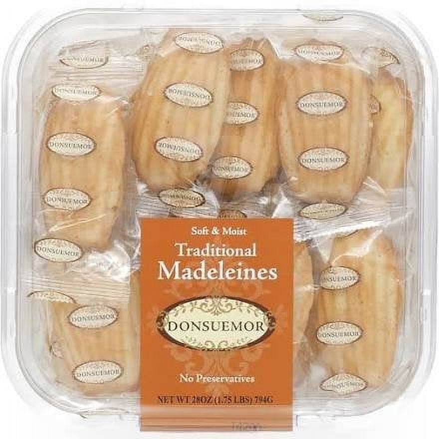 Donsuemor Traditional French Madeleines 28 Oz, 28 individually wrapped ...