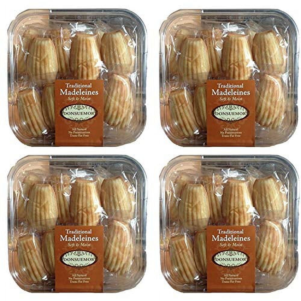 Donsuemor, Traditional French Madeleines, 28 Oz, Pack of 4 - Walmart.com