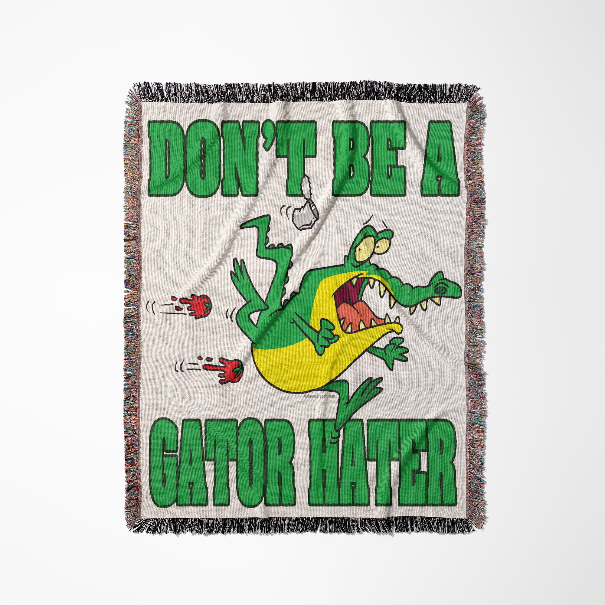 Dont Be A Gator Hater, Woven Blanket - Walmart.com