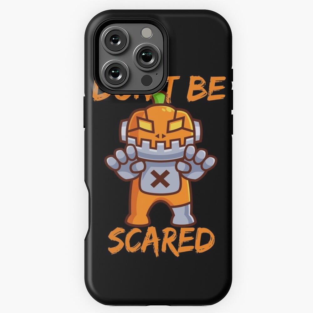 Dont Be Scared Spooky Pumpkin Phone Case for iPhone 16 15 14 13 12 11 ...