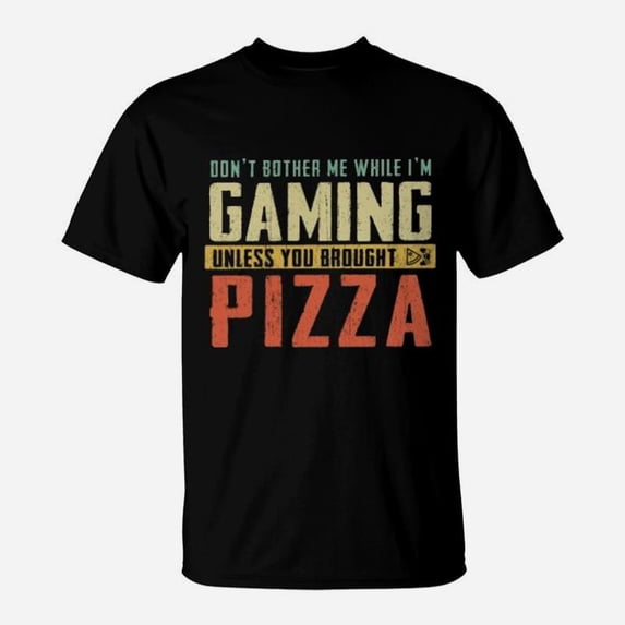 Dont Bother Me While Im Gaming Funny Video Games TShirt - Walmart.com
