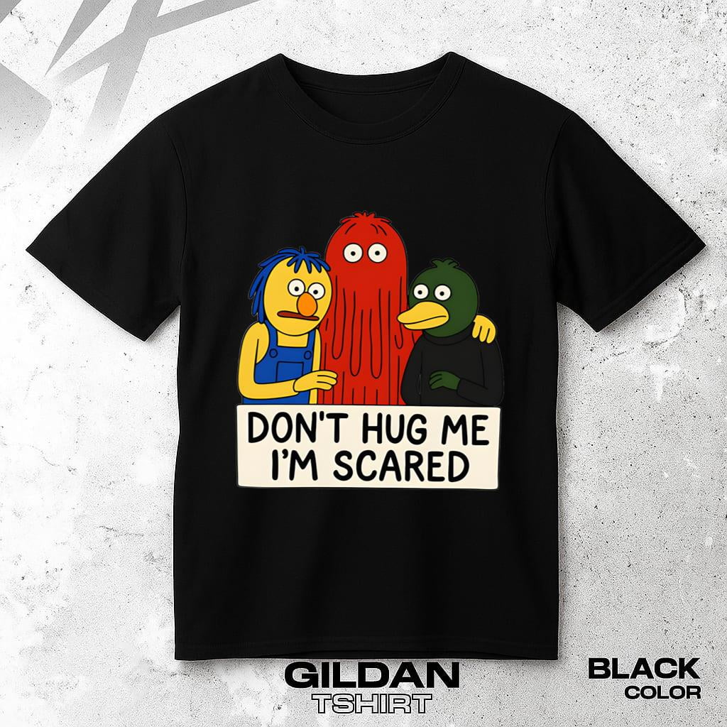 Dont Hug Me Im Scared Funny Web Series Characters Graphic Unisex T ...