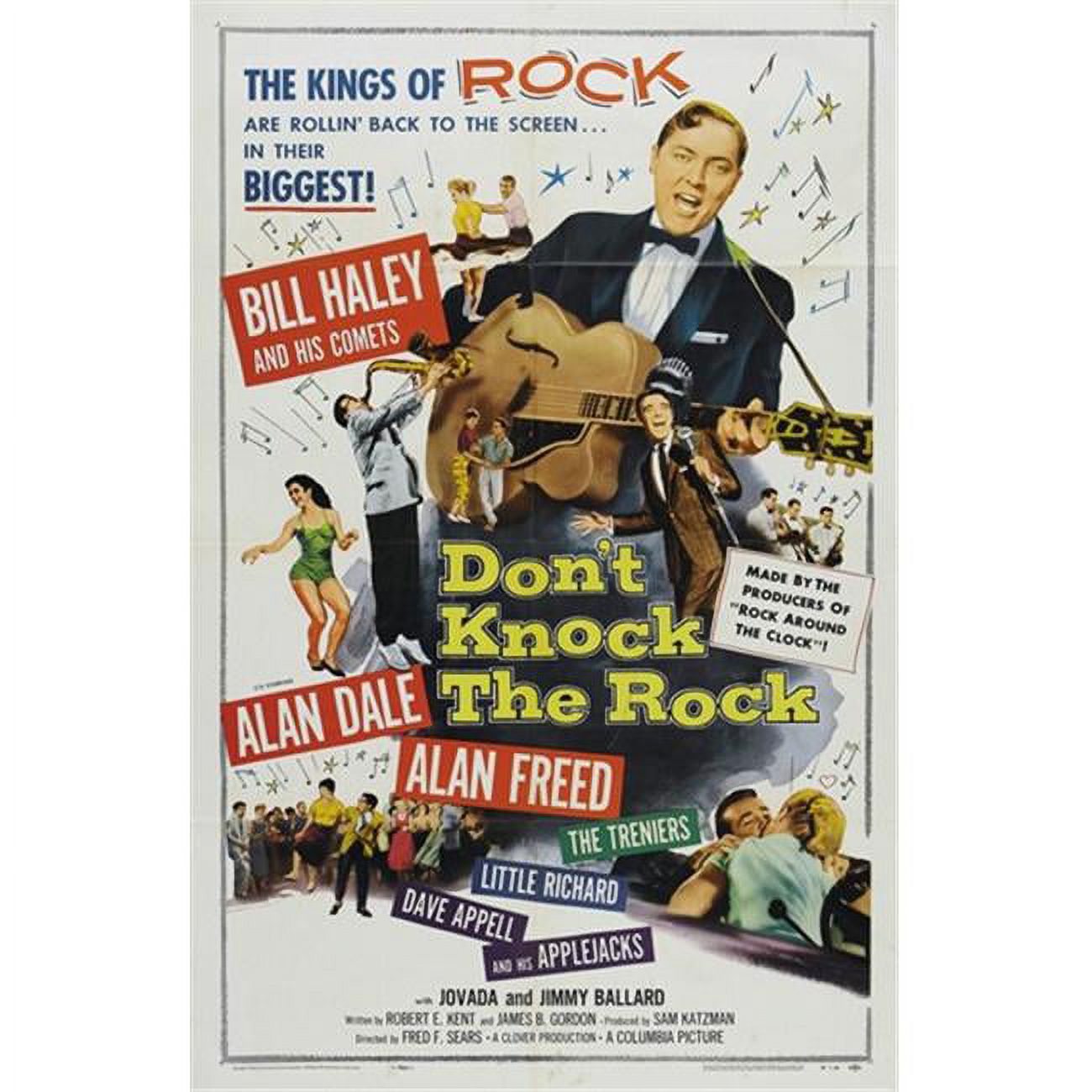 Dont Knock the Rock Movie Poster - 11 x 17 in. - Walmart.com