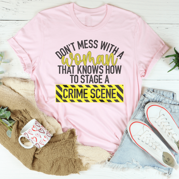 Dont Mess With A Women Tee Ash S Peachy Sunday T-Shirt - Walmart.com