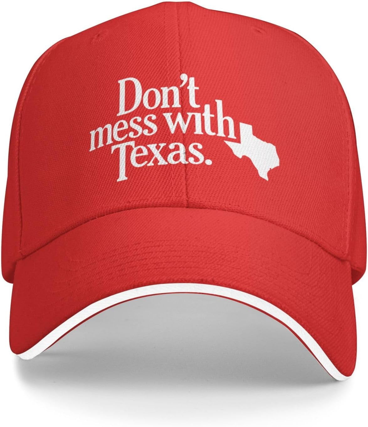 Dont Mess with Texas Trucker Hat Baseball Cap Funny Outdoor Travel Dad ...