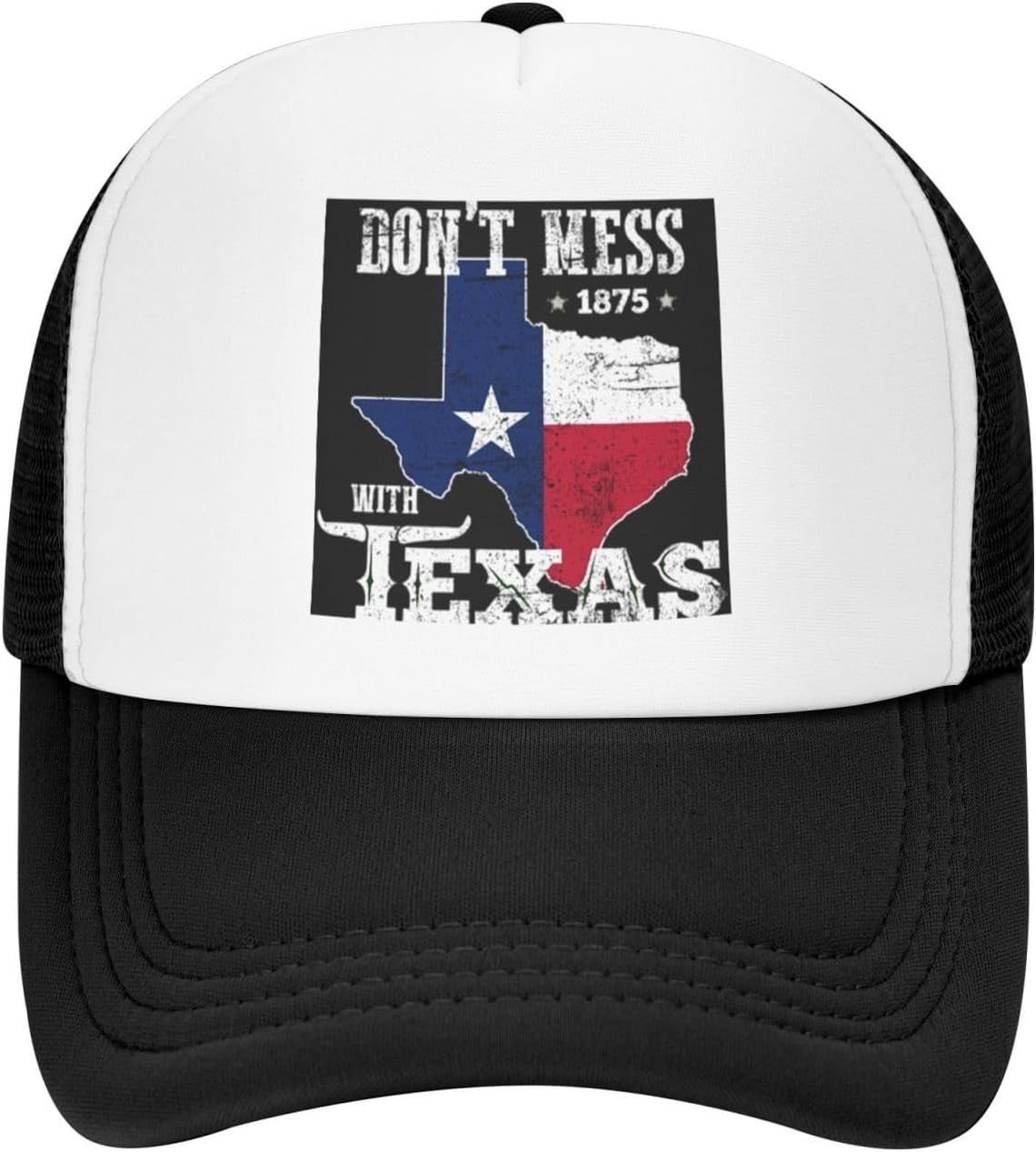 Dont Mess with Texas Trucker Hat Men Mesh Baseball Cap Cowboy Hat Women ...