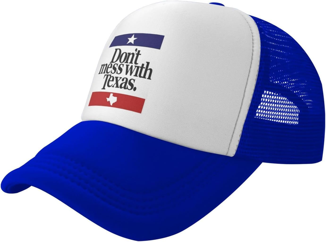 Dont Mess with Texas Trucker hat Mesh Baseball Cap Women Sun Hat Cowboy ...