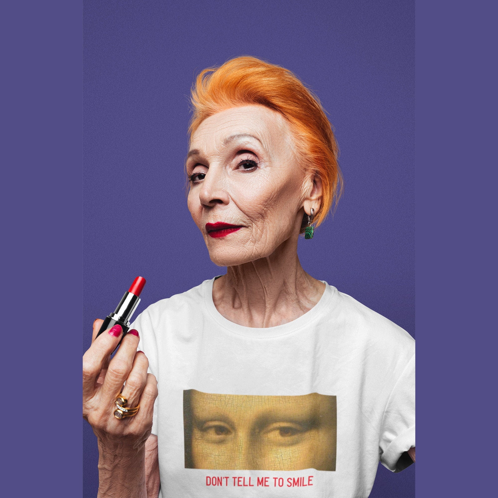 Dont Tell Me To Smile T-Shirt - Mona Lisa T shirt - Aesthetic T shirt ...