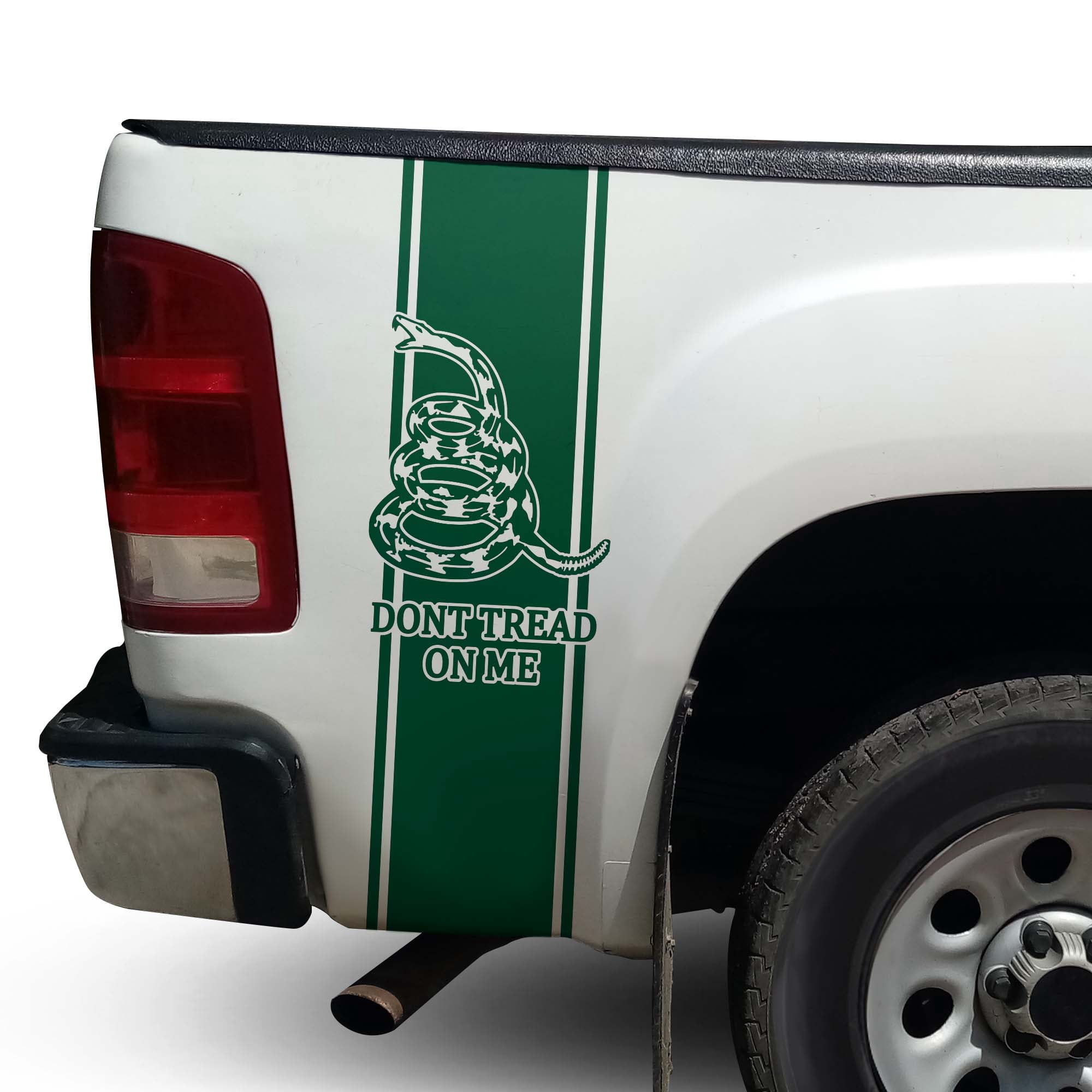 Dont Tread On Me Gadsden Flag Rear Truck Bed Vinyl Decal Sticker ...