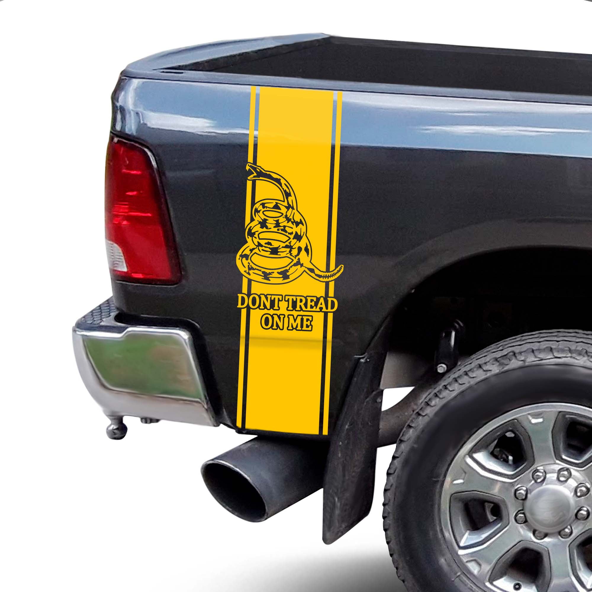 Dont Tread On Me Gadsden Flag Rear Truck Bed Vinyl Decal Sticker ...