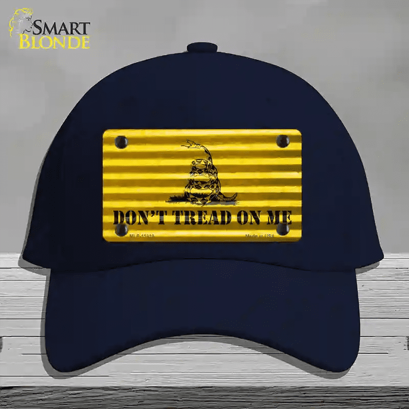 Dont Tread On Me Novelty License Plate Hat Cotton Navy - Walmart.com