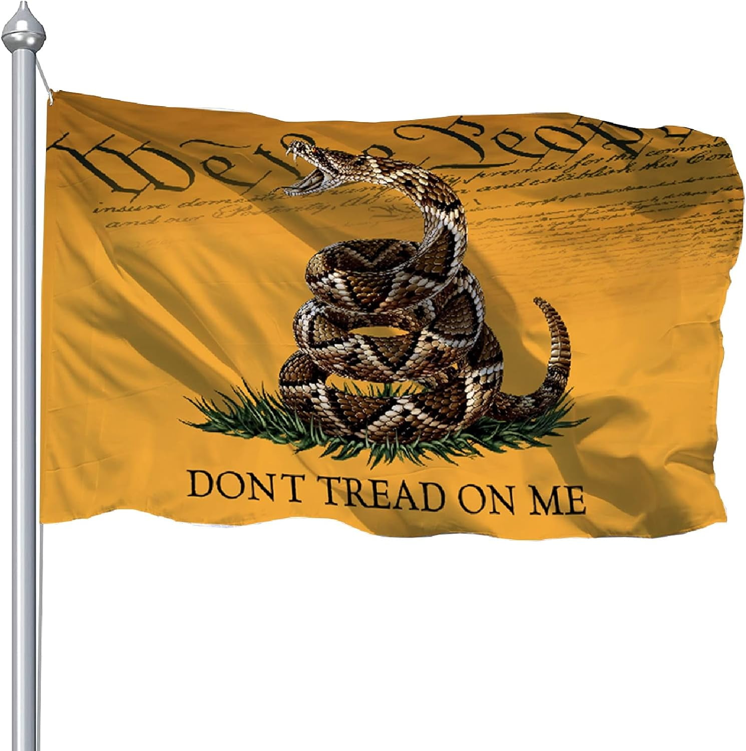 Dont Tread On Me We The People Flag 4.85x8 ft, Constitution Rattlesnake ...