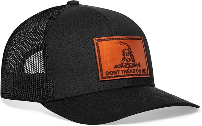 Dont Tread on Me Hat – Gadsden Flag Trucker Hat Baseball Cap for Men ...