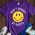 Dont Worry Be Happy T-Shirt - Walmart.com