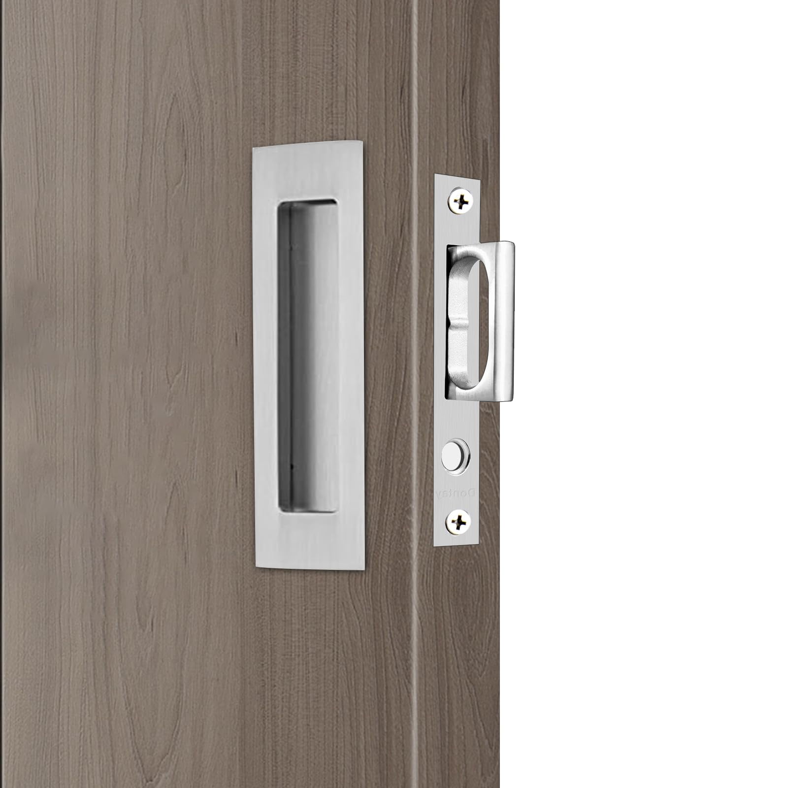Dontay Sliding Pocket Door Handles, 304 Stainless Steel Non Locking ...