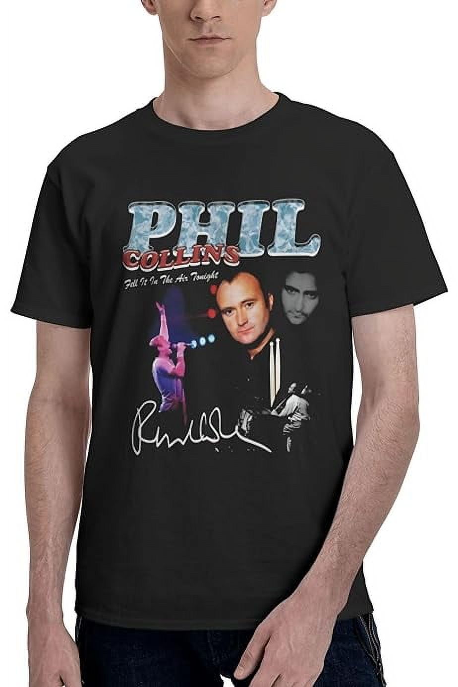 Dontemerson Phil Singer Collins T Shirt Cotton Short Sleeve Tee Shirt ...