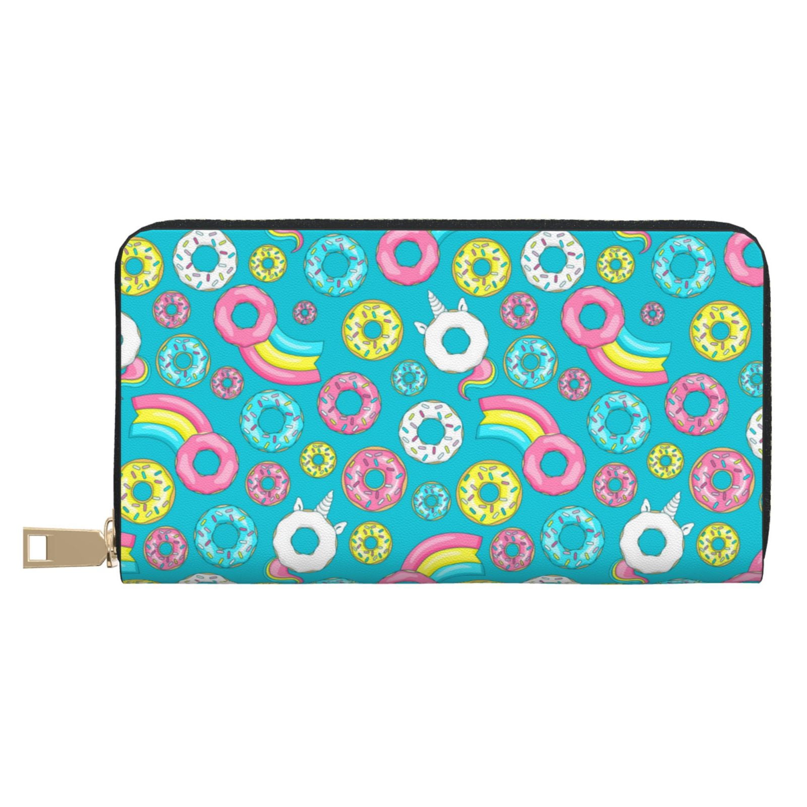 Donut A Wallet Women, Leather Bifold Multi Card Wallet, Women's Wallets ...