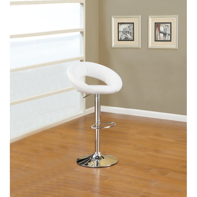 Donut Adjustable Stool - White Set of 2 - Walmart.com