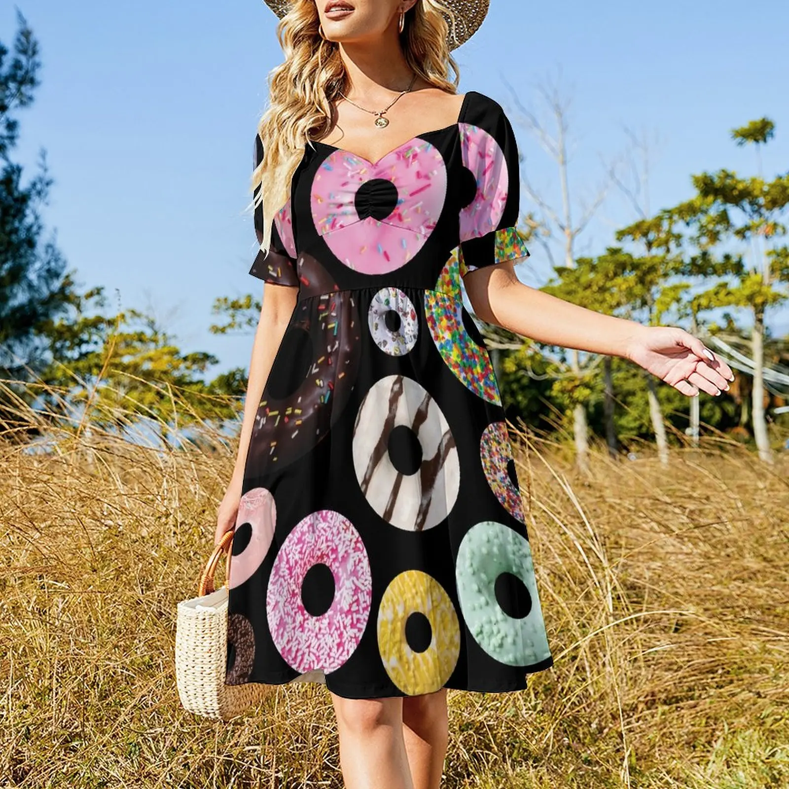 Donut Assortment Sleeveless Dress luxury evening dresses 2024 Woman ...
