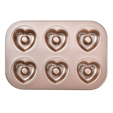 Donut Mold for Baking, Dingrich 6 Pcs Silicone Molds, Pastry Molds ...